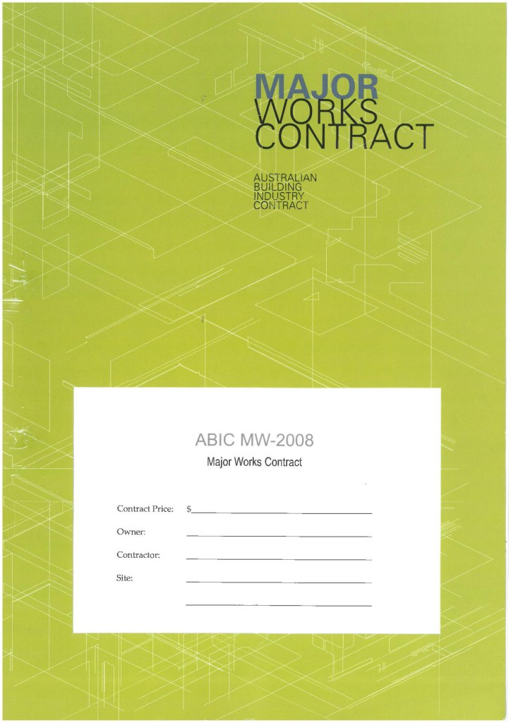 All Contracts Archives - Master Builders WA