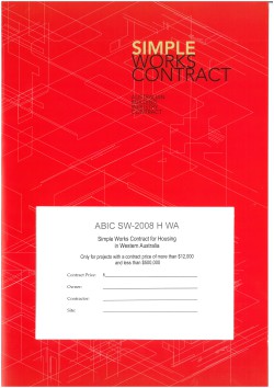 Housing Documents & Stationery Archives - Master Builders WA
