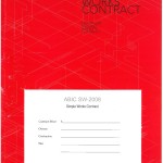 ABIC SW-2018 Simple Works Contract (Set of three) - Master Builders WA