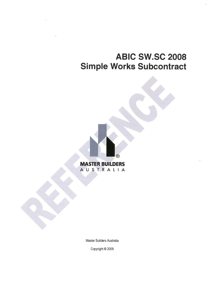 ABIC SW-2018 Reference Copy - Master Builders WA