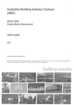 All Contracts Archives - Page 2 of 4 - Master Builders WA