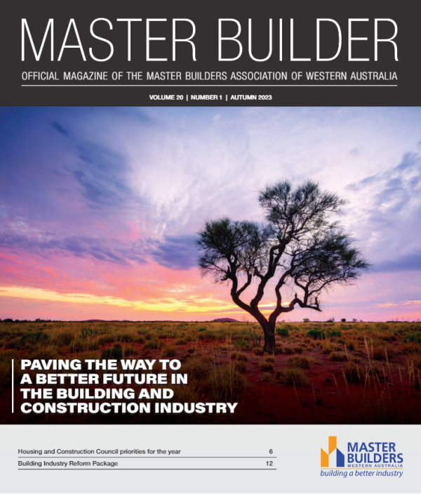 Publications | Master Builders WA
